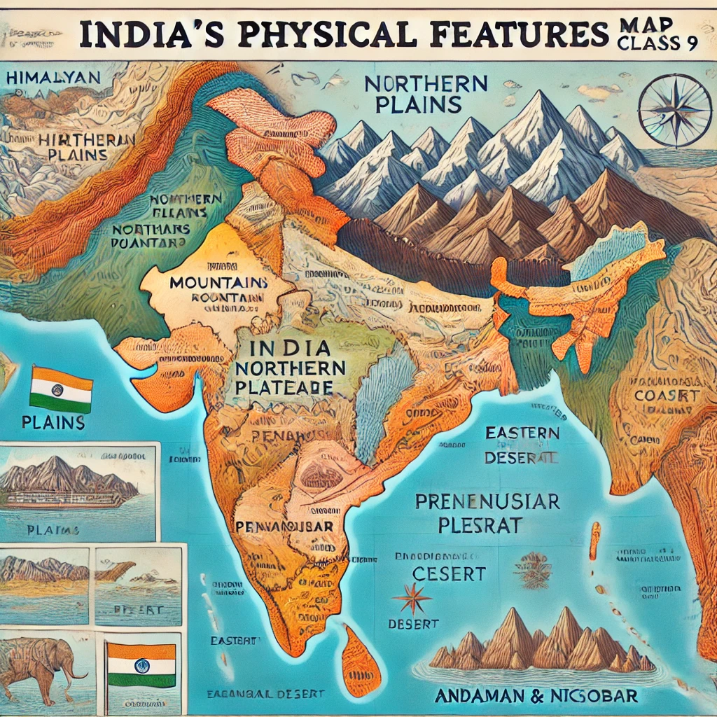 NCERT Class 9 Geography Notes: Physical Features of India
